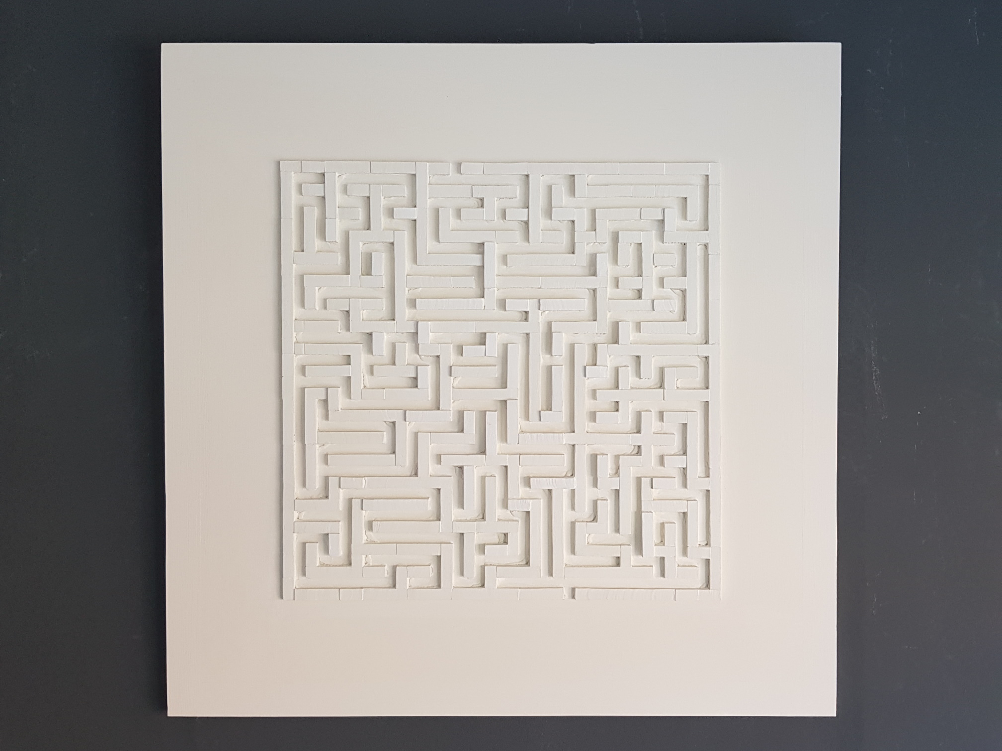 LABYRINTHZ - sculptural relief art in Dutch tradition - Verticality