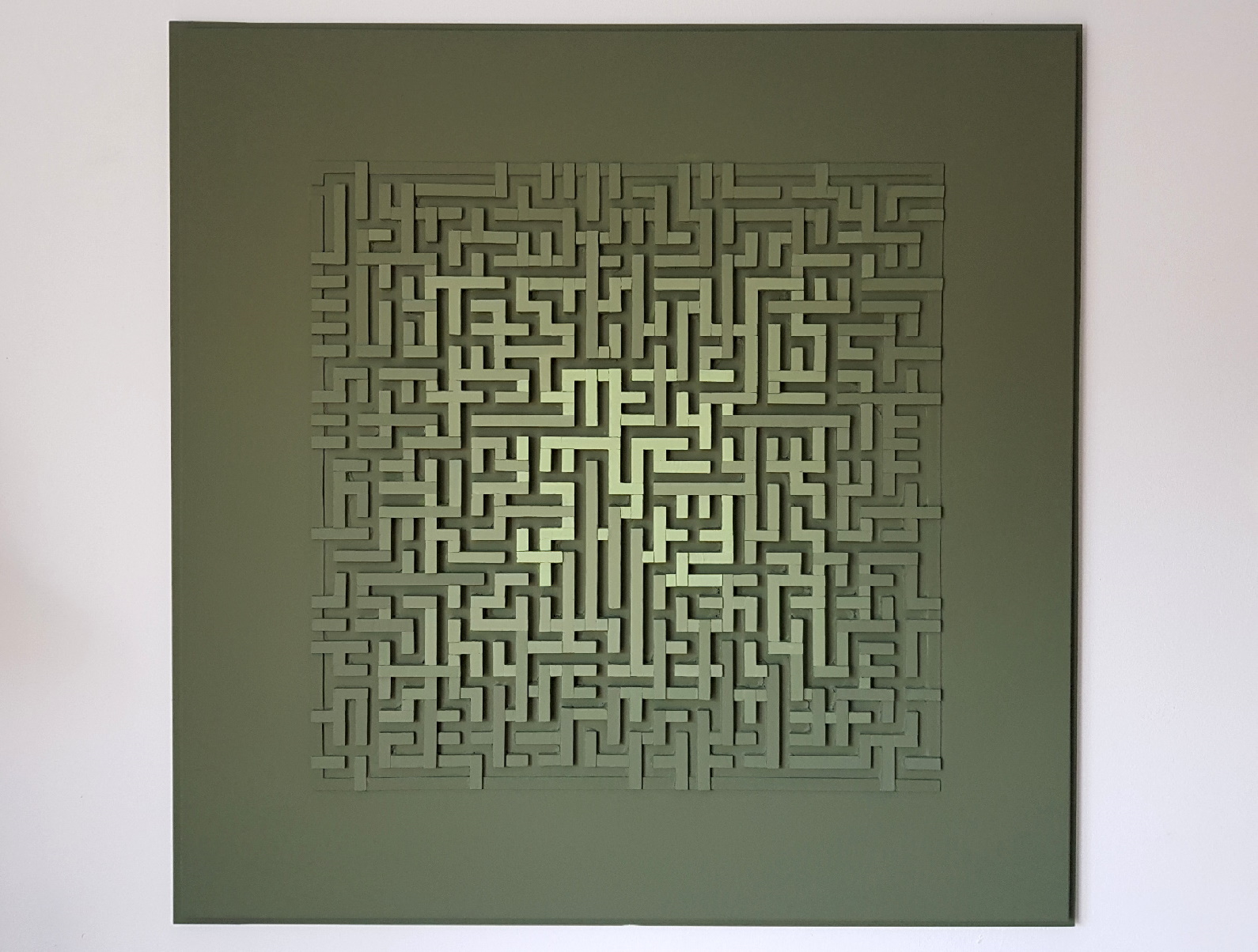 LABYRINTHZ - sculptural relief art in Dutch tradition - Verticality